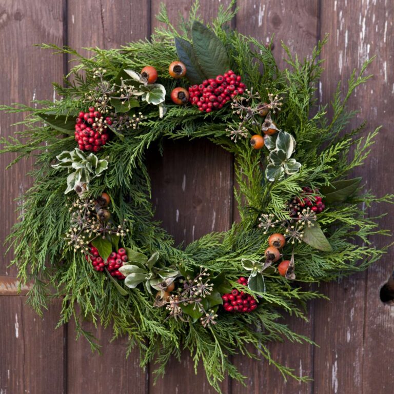 Krans maken voor de feestdagen? Zo doe je dat!